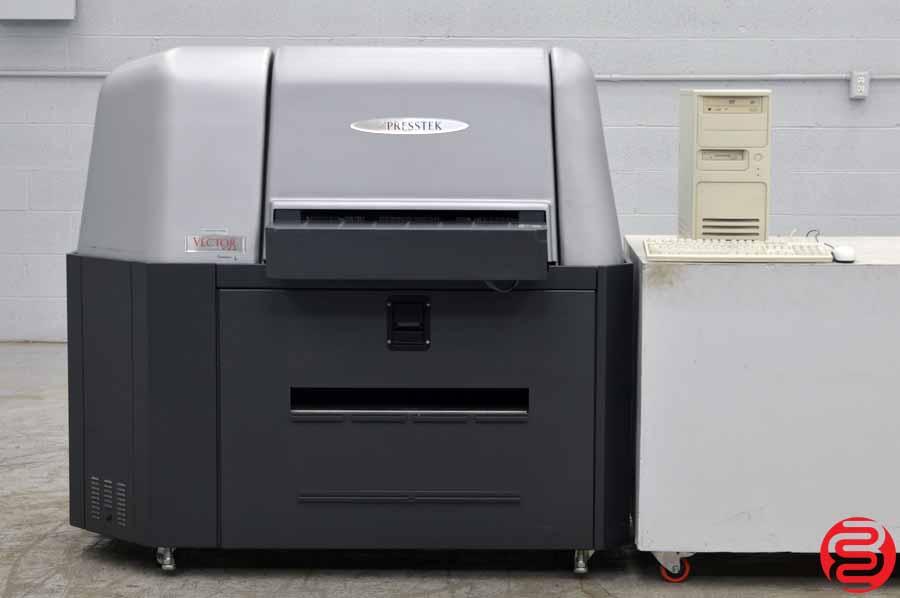 Lot #54: Presstek Vector TX52 Computer to Plate System with Rip ...